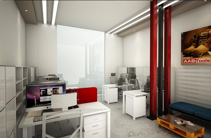 Practical design solutions for commercial office interior